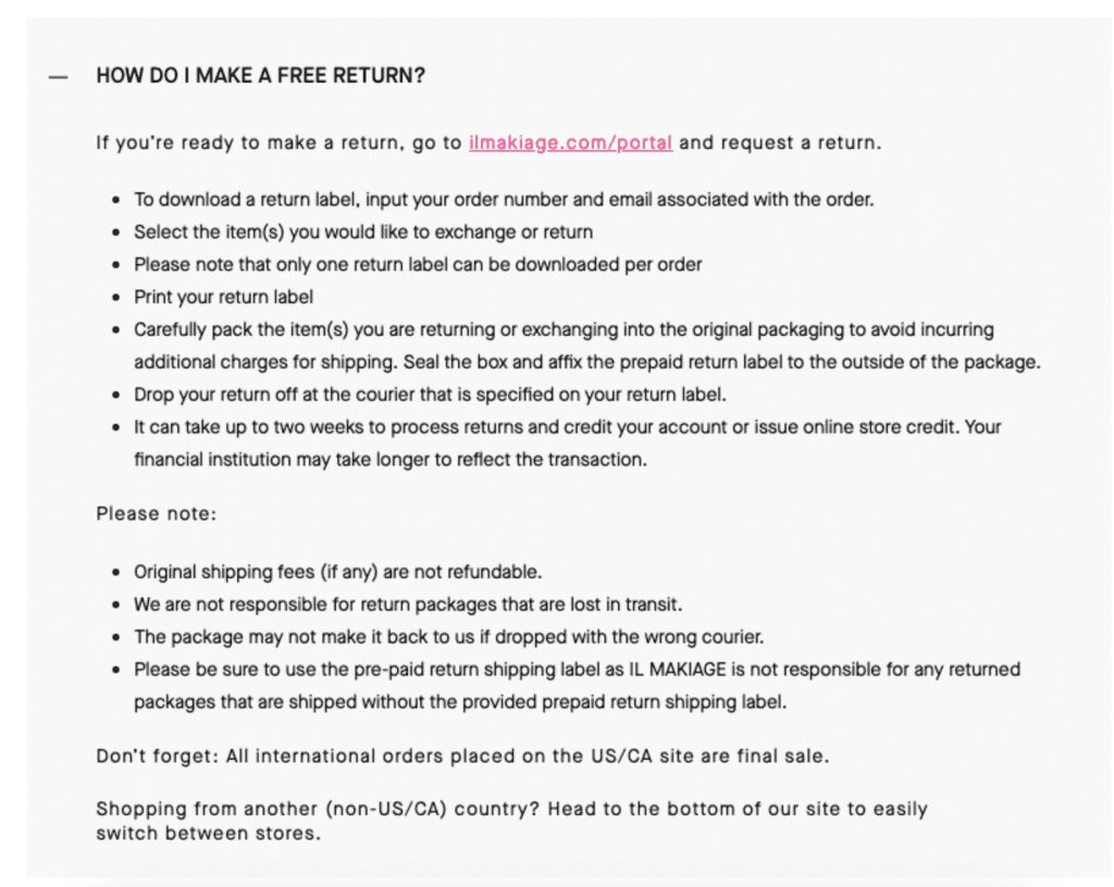 How to write a return and refund policy [free template]